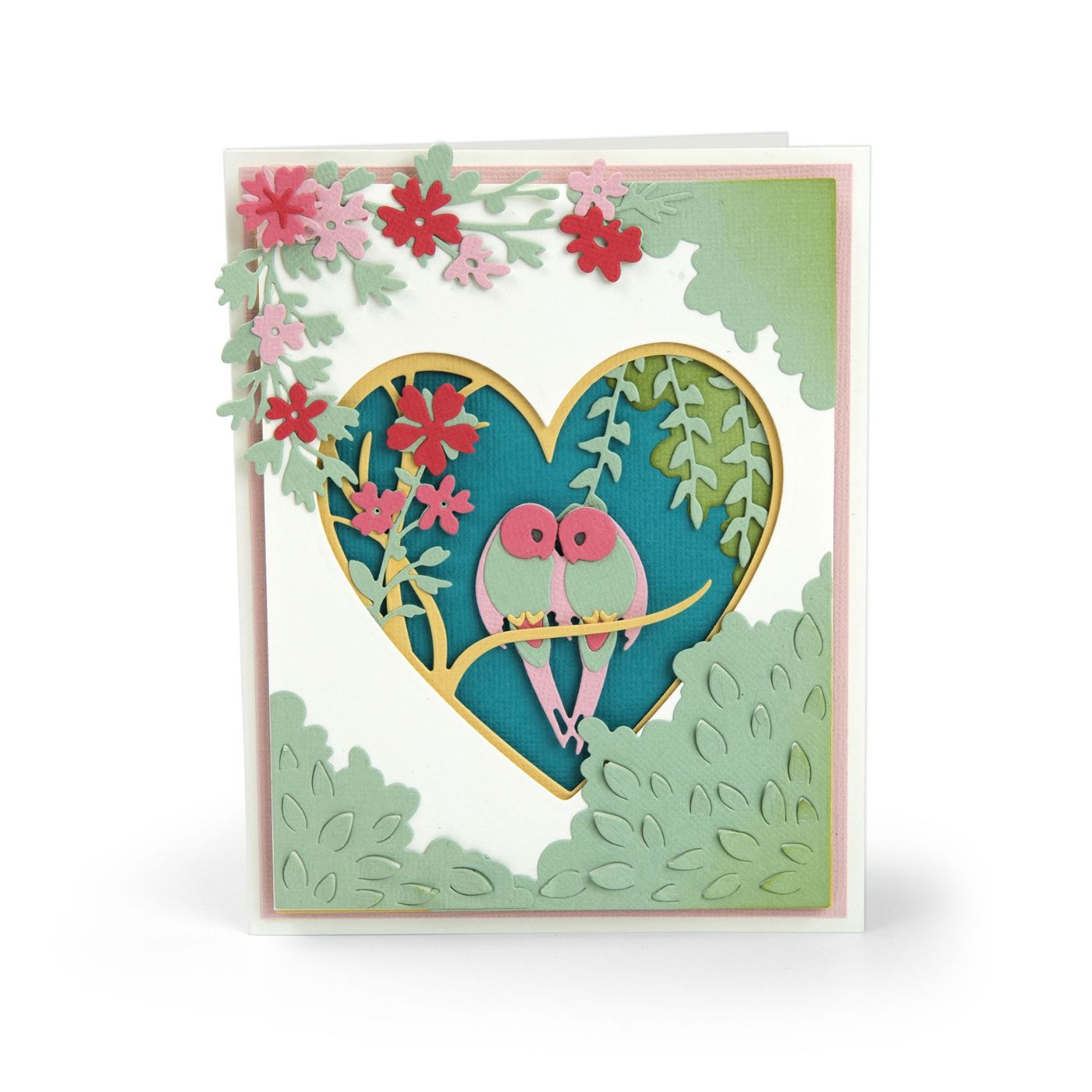 Troquel Thinlits Pajaritos enamorados