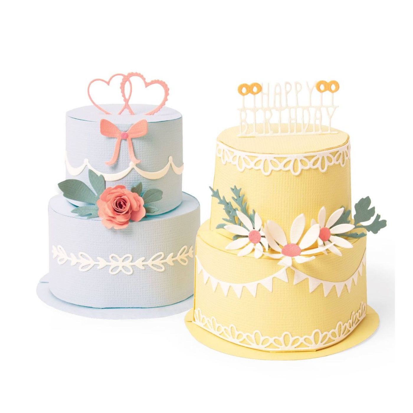 Troqueles Thinlits Plus Pop-Up Torta 2 pisos