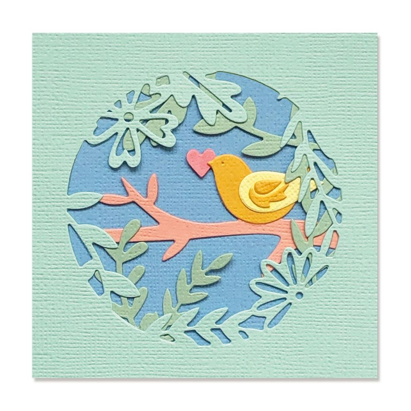 Troqueles Thinlits Capas Escena Primaveral