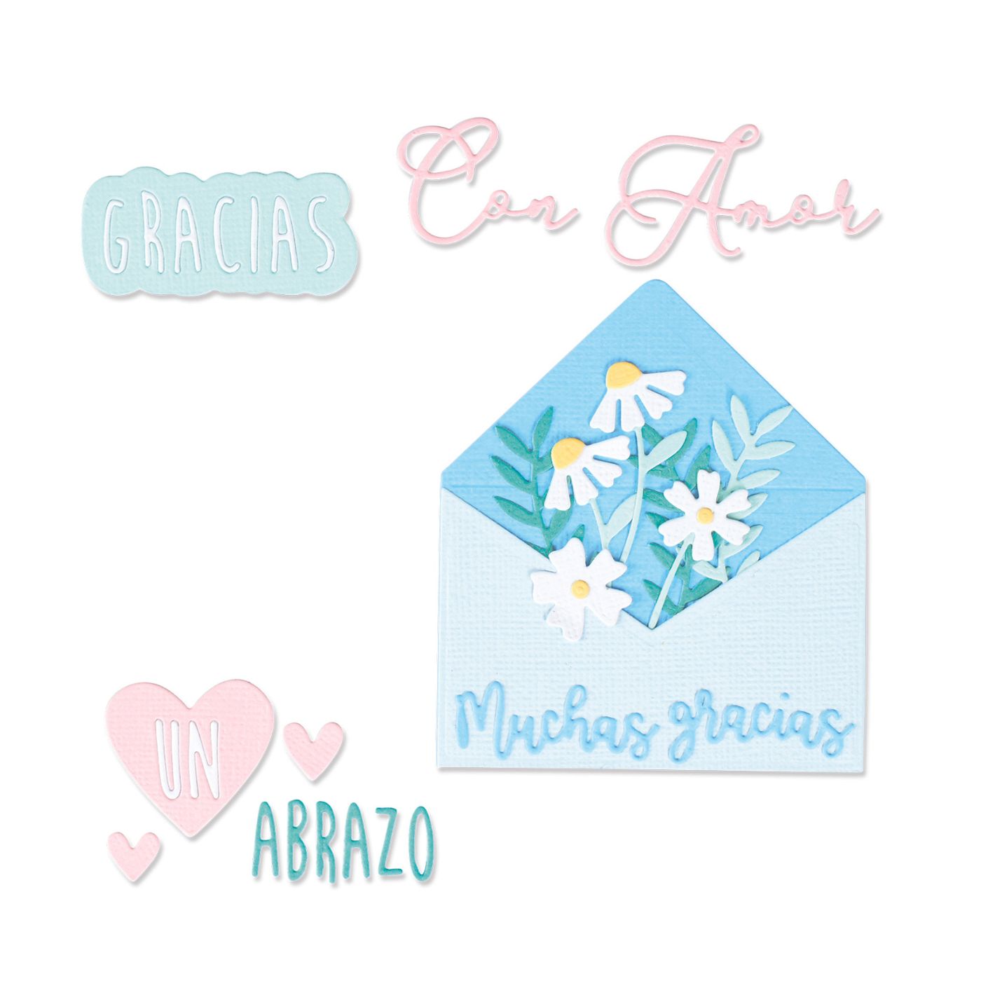 Troqueles Thinlits Con Amor