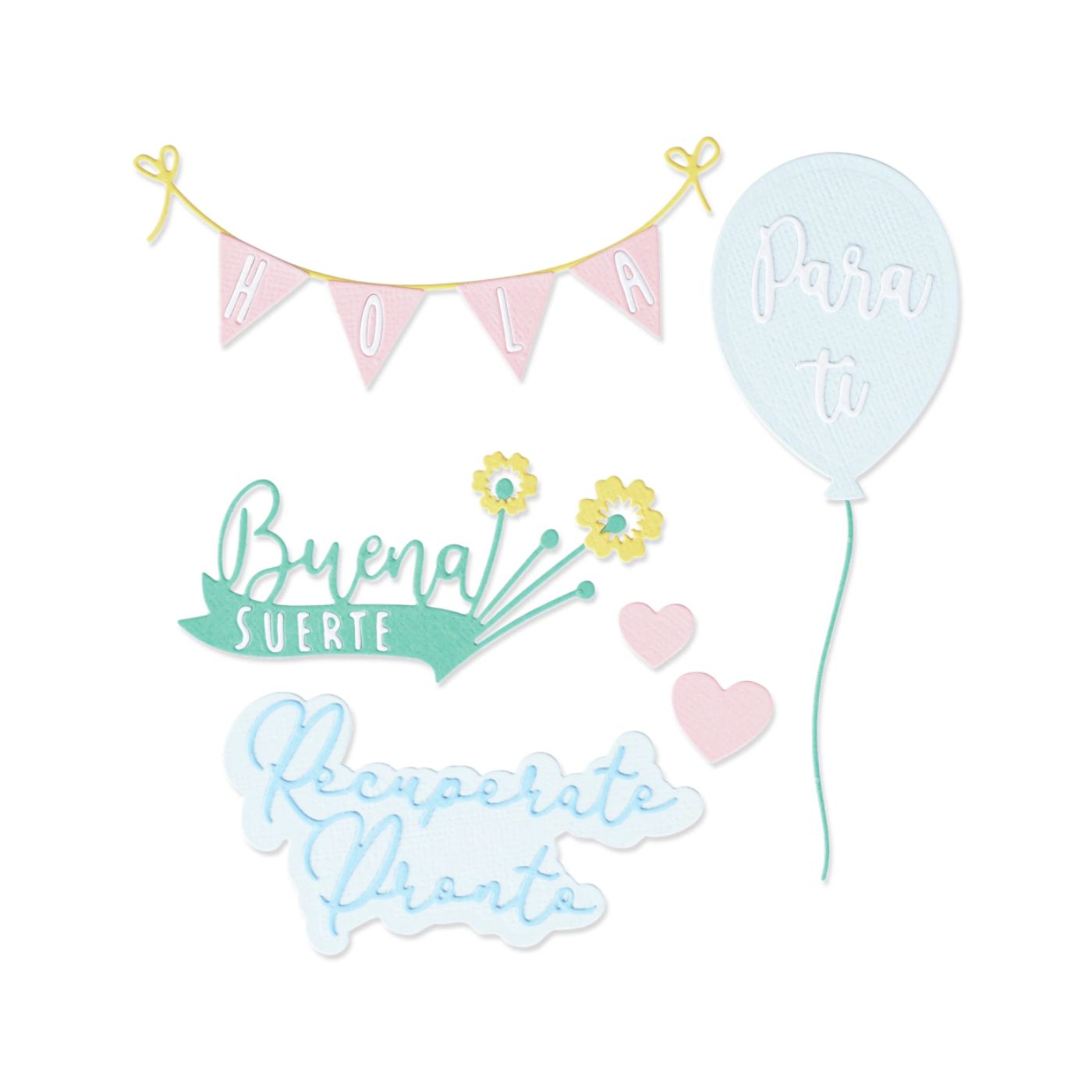 Troqueles Thinlits Buenos Deseos Para Ti – Printy Store