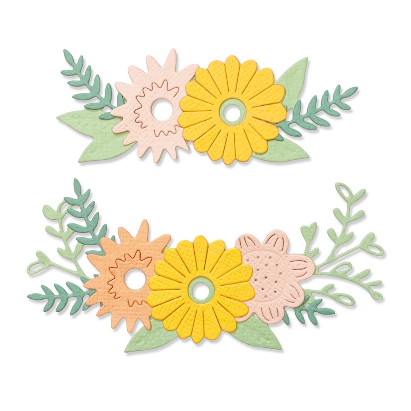 Troqueles Thinlits Contornos florales