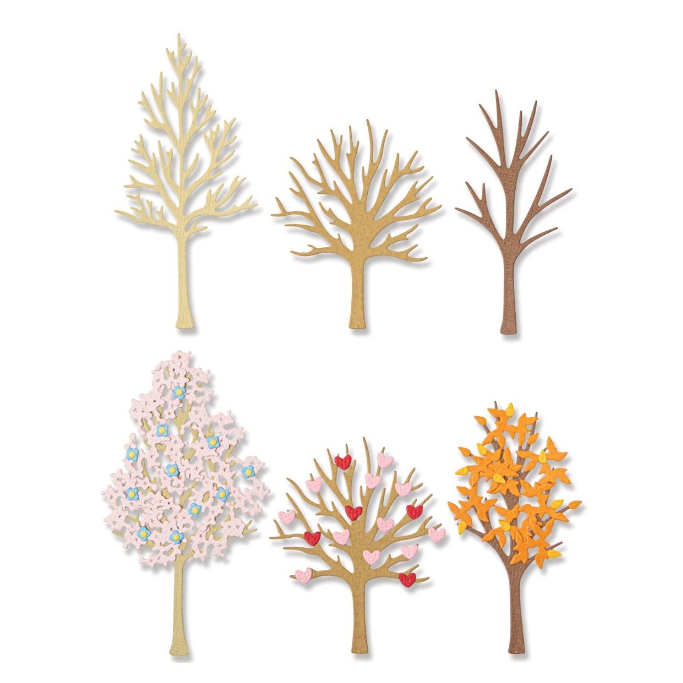 Troqueles Thinlits Árboles de temporada – Printy Store