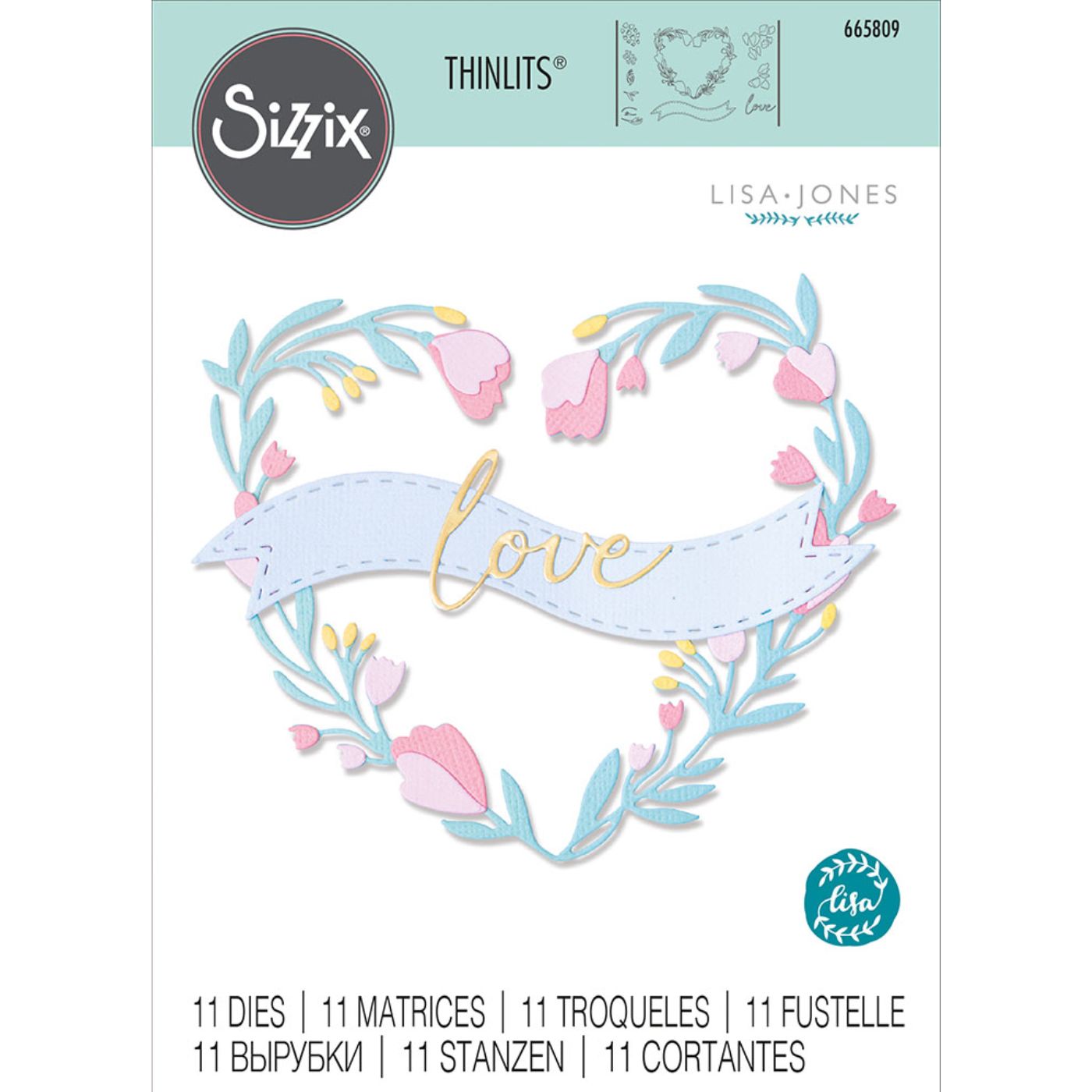 Troqueles Thinlits Spring Heart