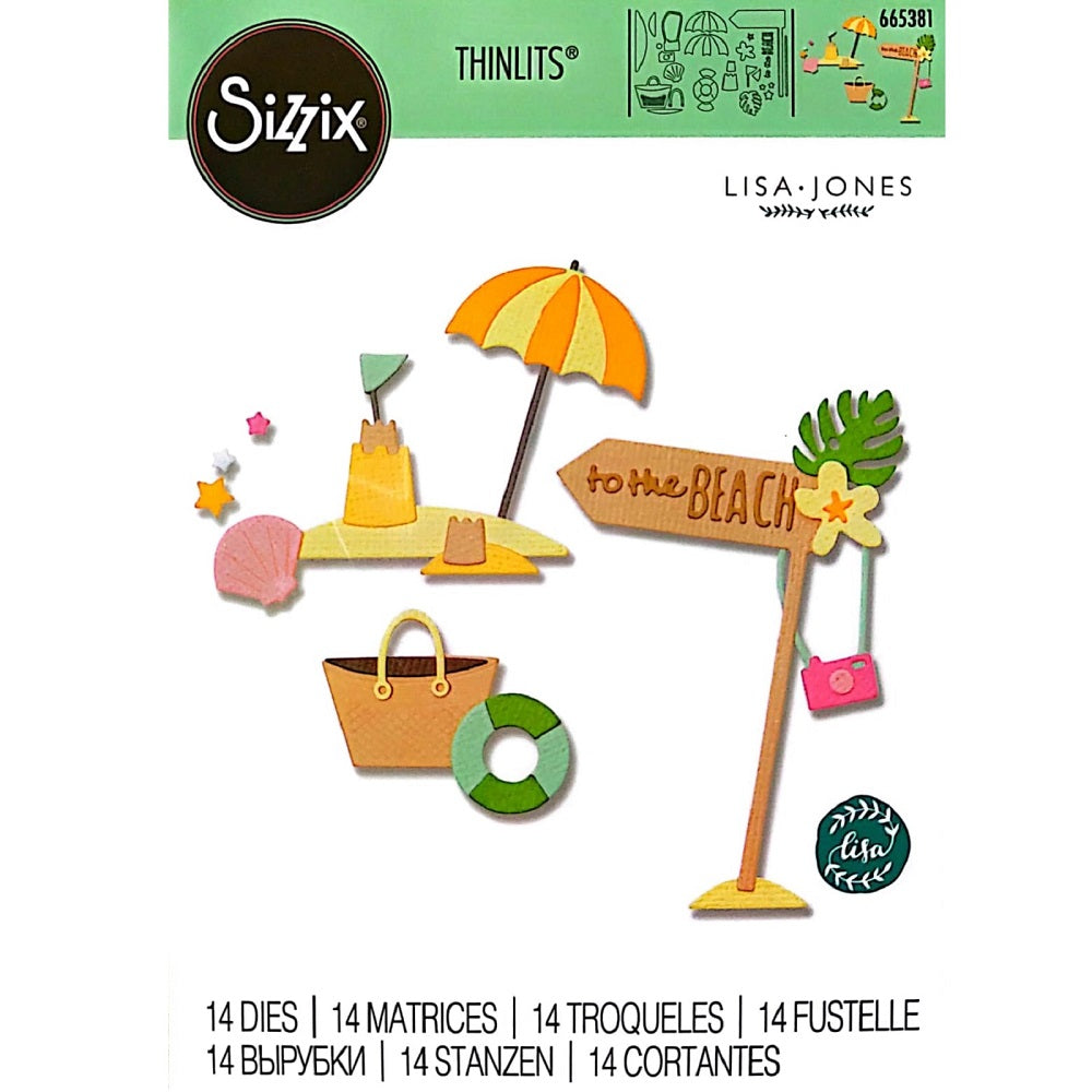 Troqueles Thinlits Beach Day