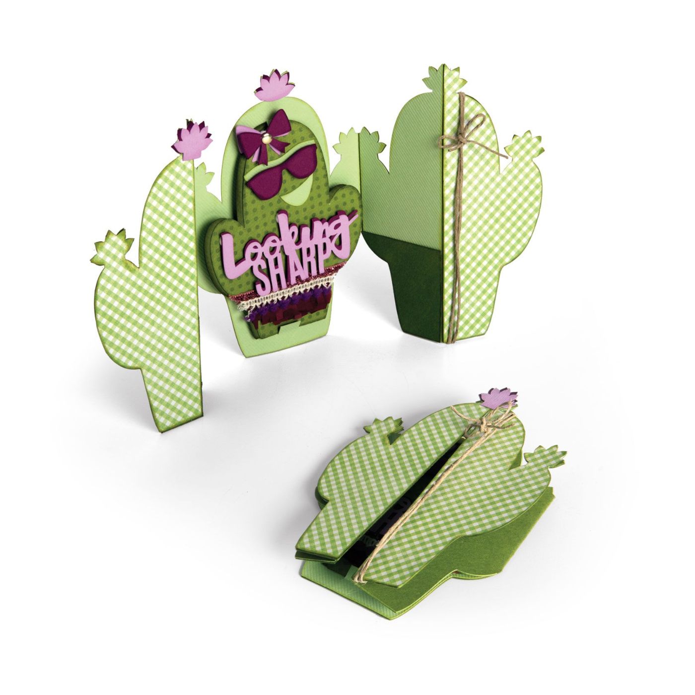 Troquel thinlits Fold a Long Tarjeta Cactus – Printy Store