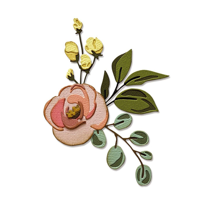 Troqueles Thinlits Colorize Flor de Tim Holtz