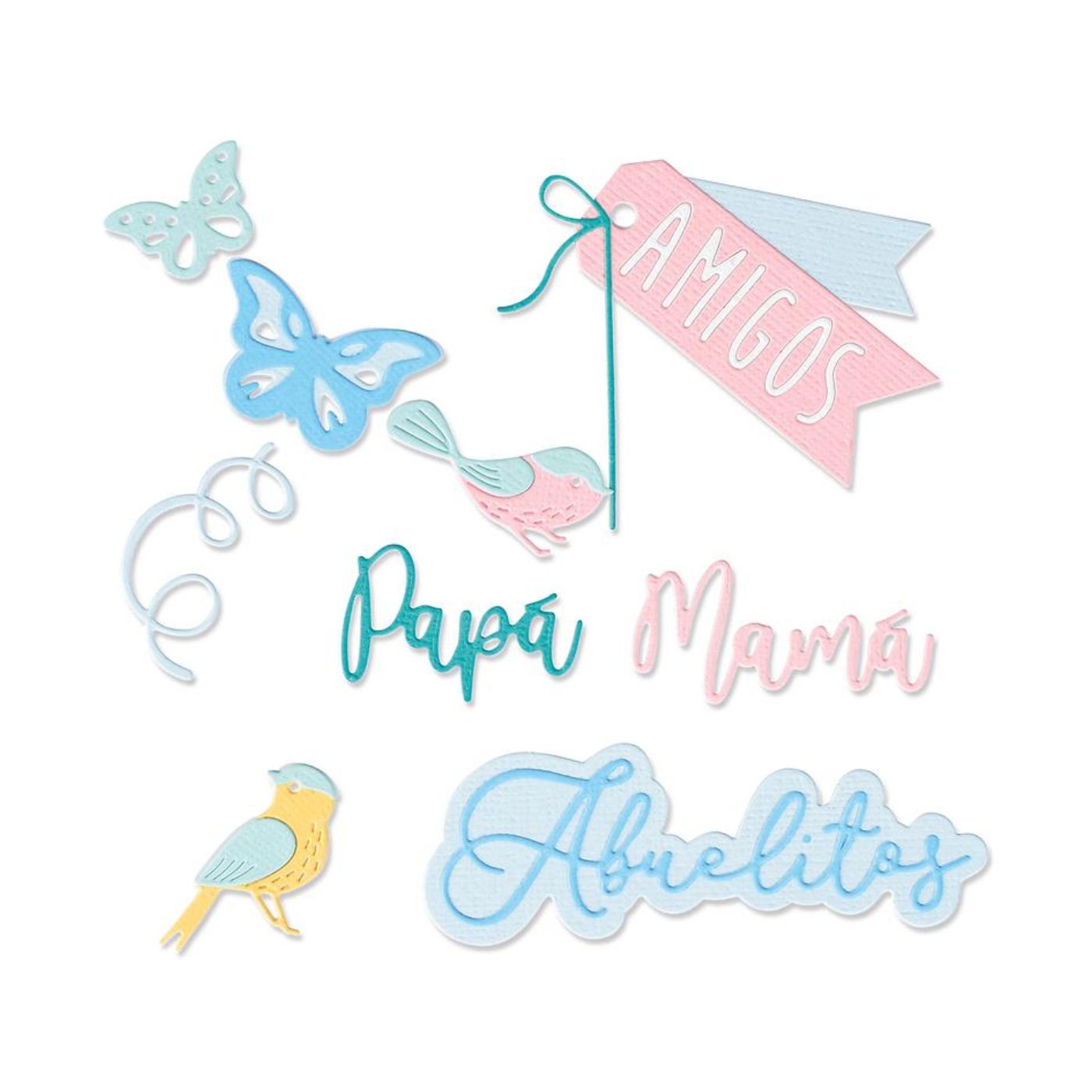 Troqueles Thinlits Familia – Printy Store