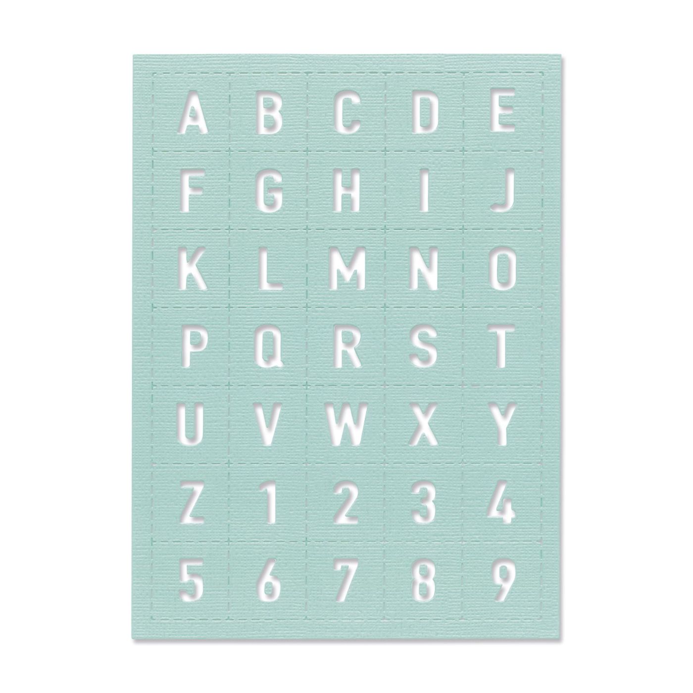 Troqueles Thinlits Tile Alfanumérico Mayúscula – Printy Store