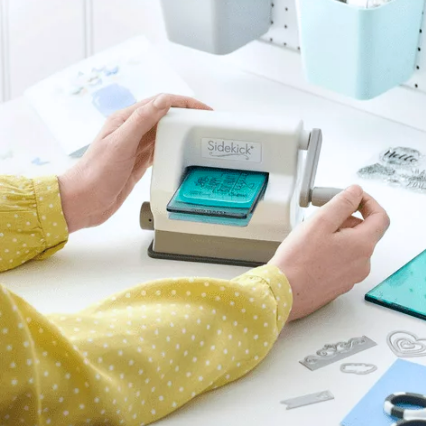 Mini troqueladora Sidekick Blanca – Printy Store