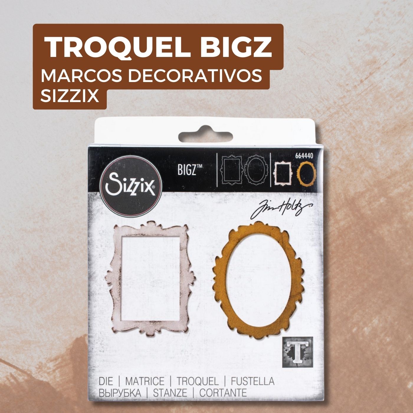 Troquel Bigz Tim Holtz Marcos decorativos – Printy Store