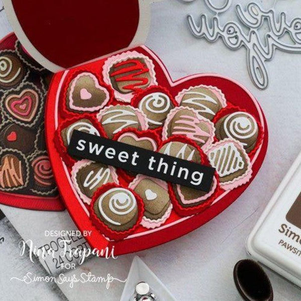 Troqueles Thinlits Colorize True Love de Tim Holtz