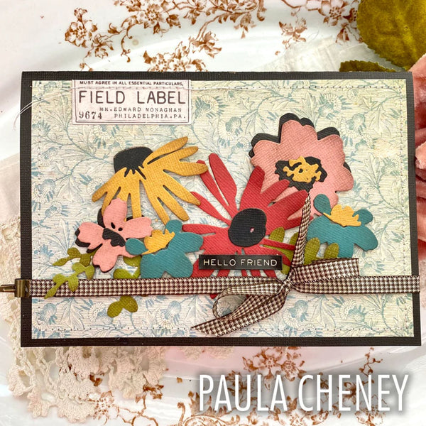 Troqueles Thinlits Modern Floristry de Tim Holtz