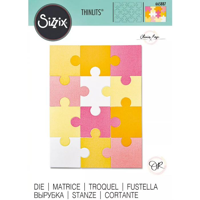 Troquel Thinlits Rompecabezas