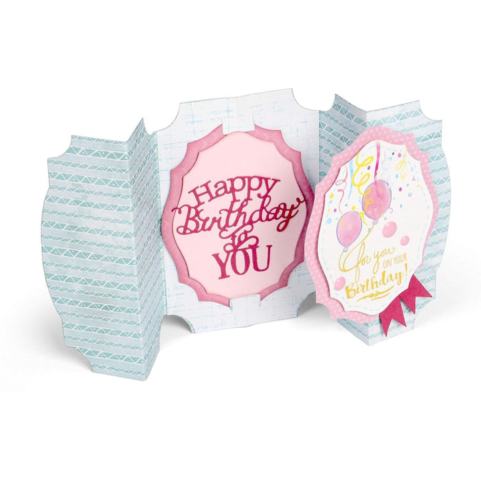 Troqueles Thinlits Frase "Happy Birthday"