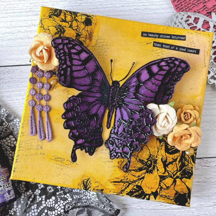 Troqueles Thinlits Mariposa en perspectiva de Tim Holtz