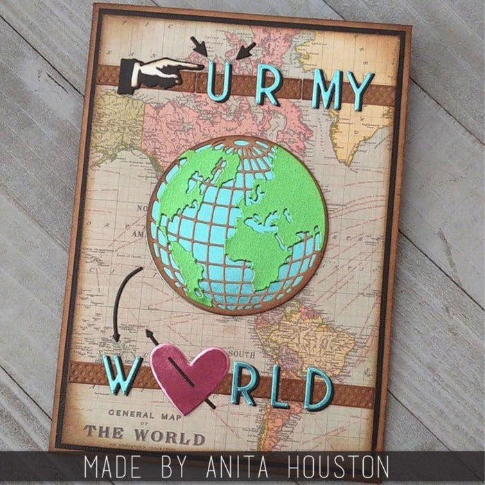 Troqueles Thinlits Vault World Travel